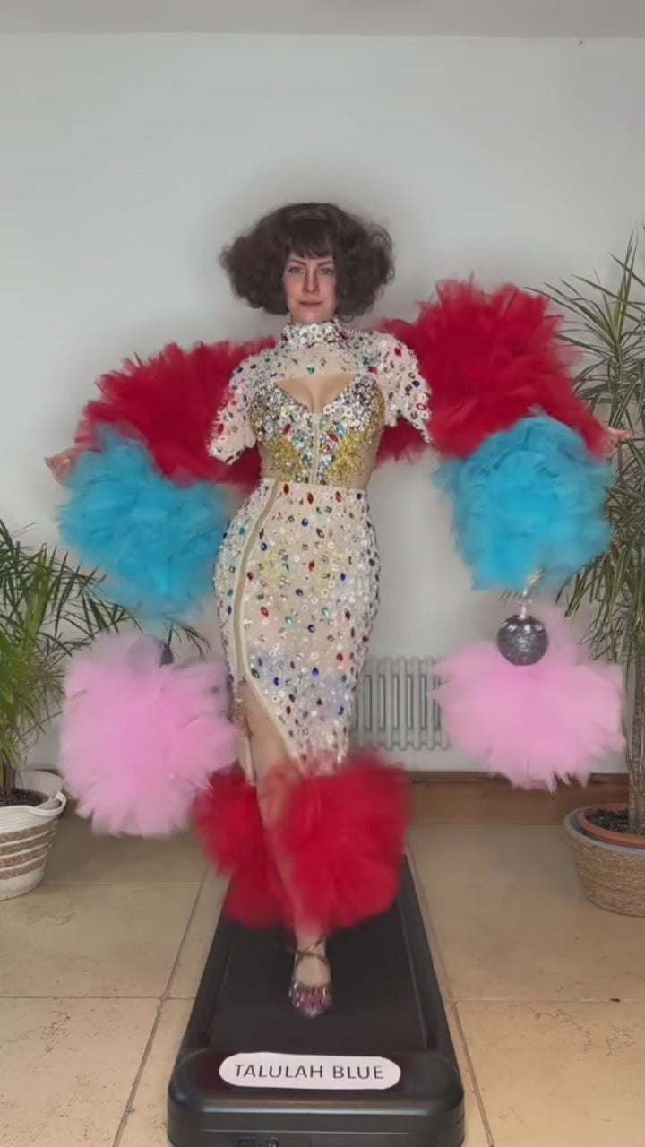 Organza Burlesque Boa – tagged "boa" – Talulah Blue Costumes
